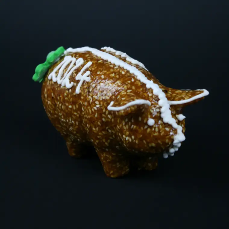 Hagyományos újévi grillázsmalac - Marcipán Cukrászda